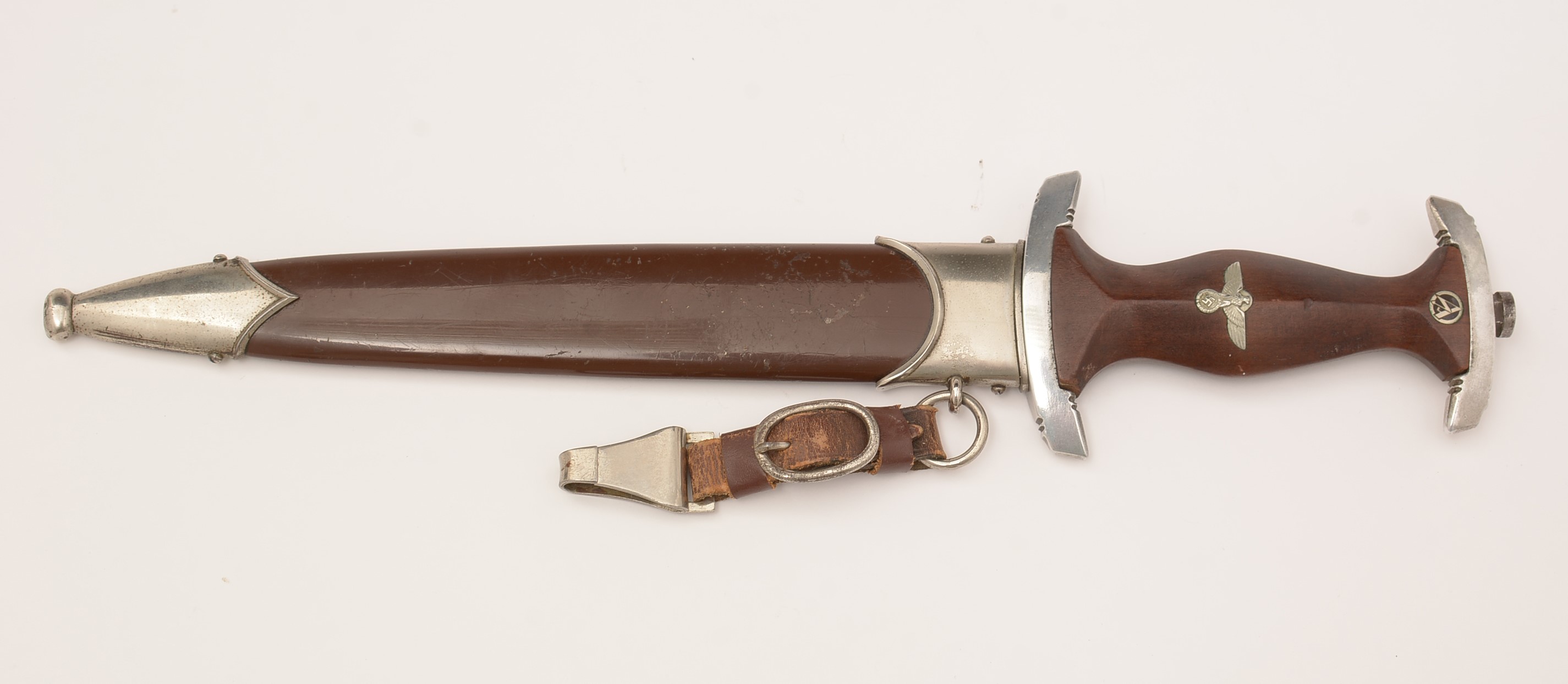 Lot 1013 - A German Second World War SA dagger,