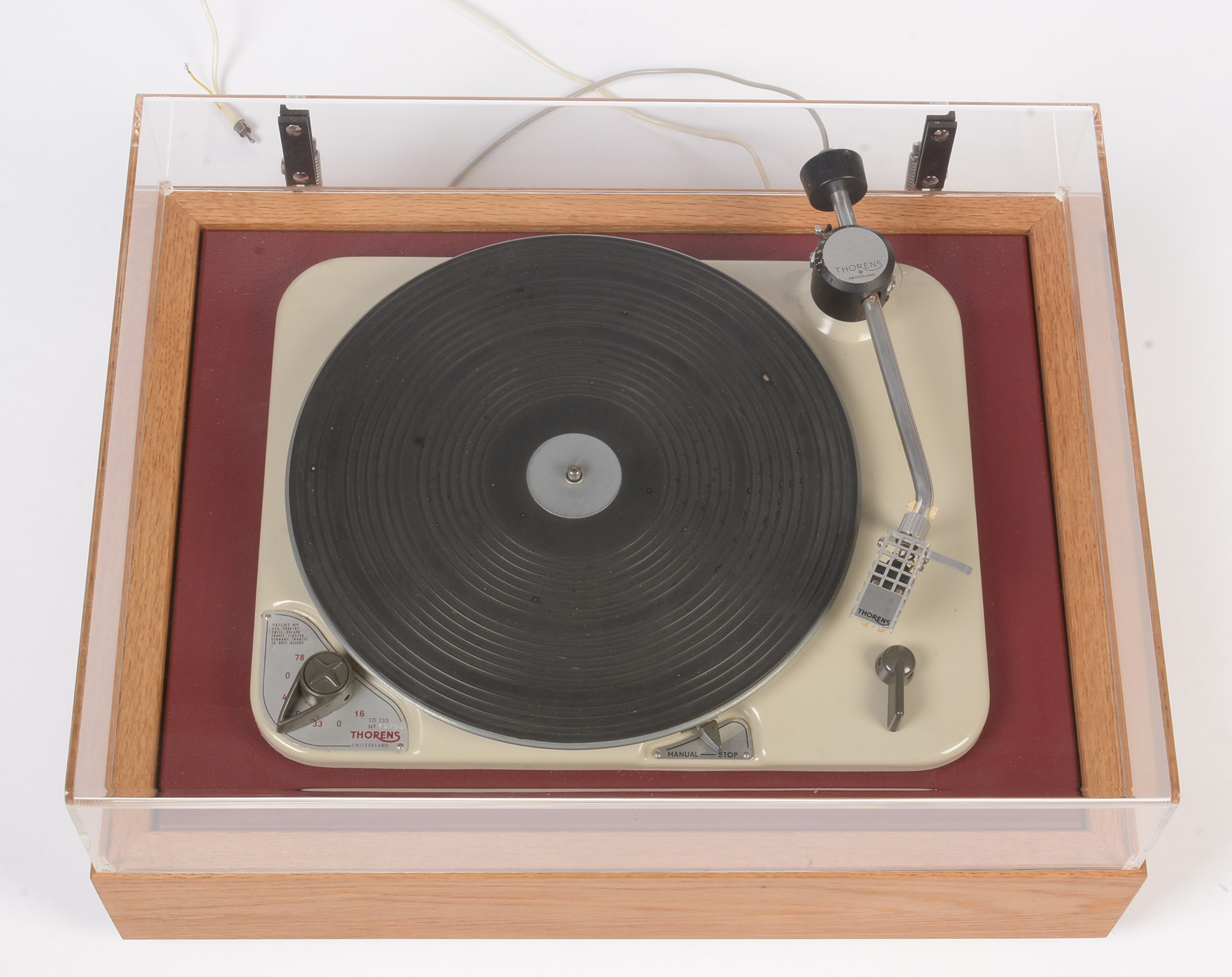 Lot 123 - Thorens TD 135 turntable