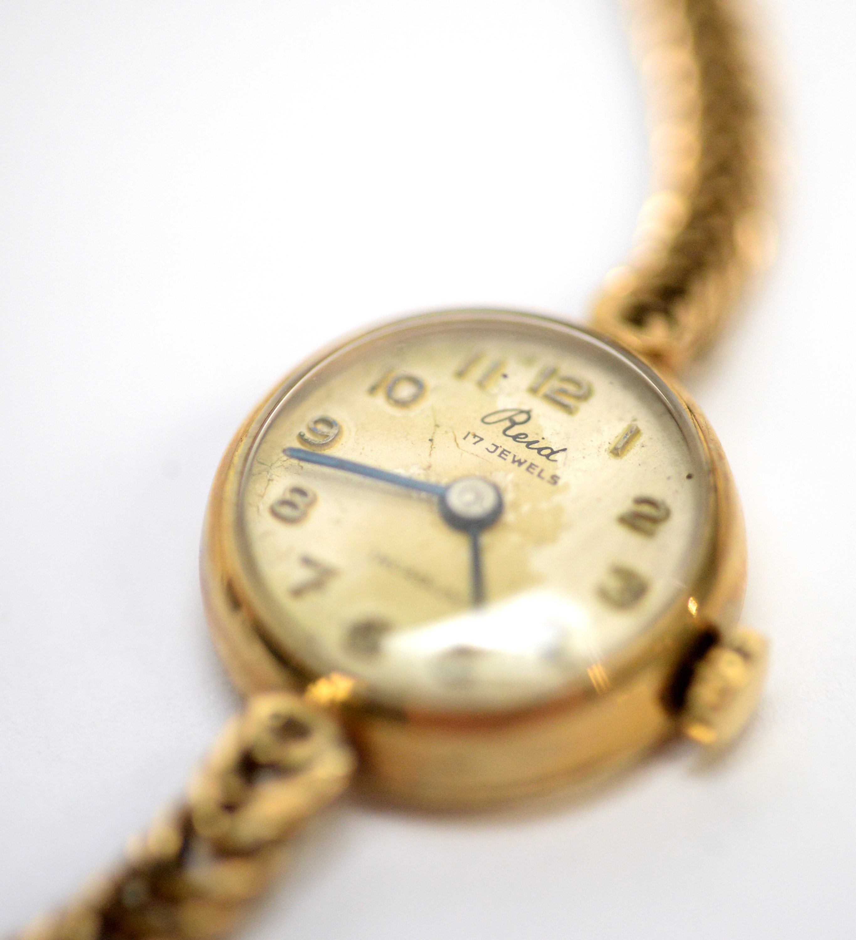 Lot 211 - Two gold cased cocktail watches.