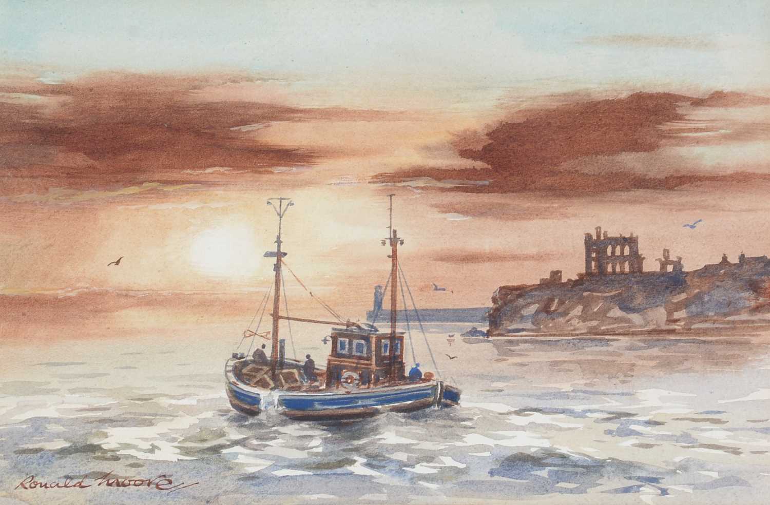 Lot 44 - Ronald Lambert Moore - Off Tynemouth
