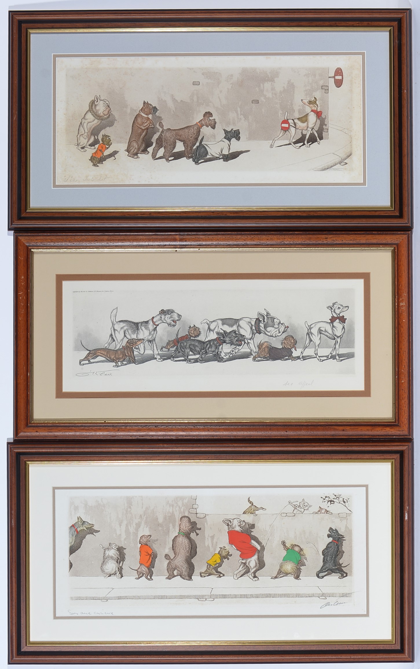 Lot 8 - Boris O'Klein - Five Cartoons from the "Dirty