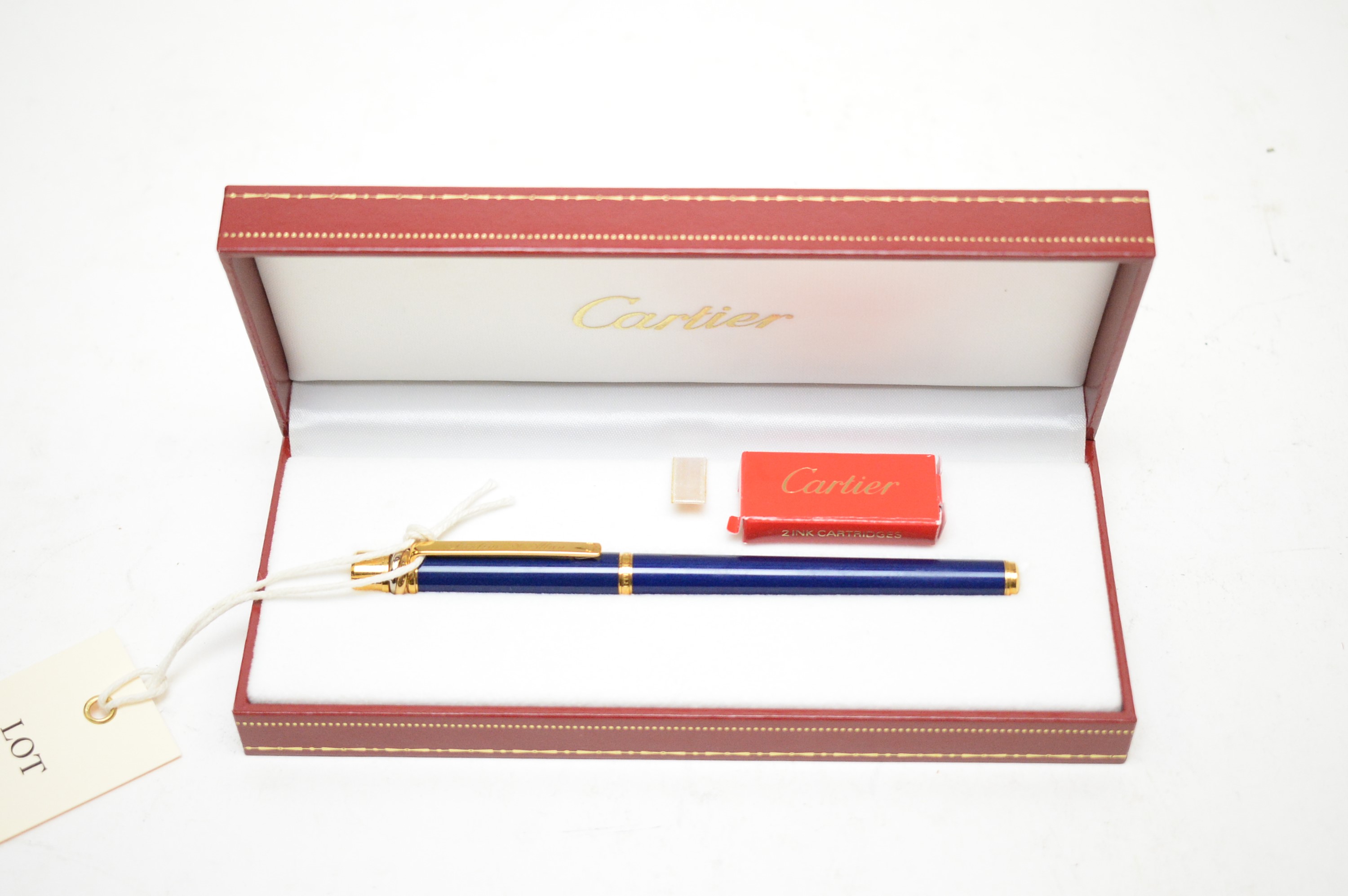 Lot 201 - A Must De Cartier fountain pen.