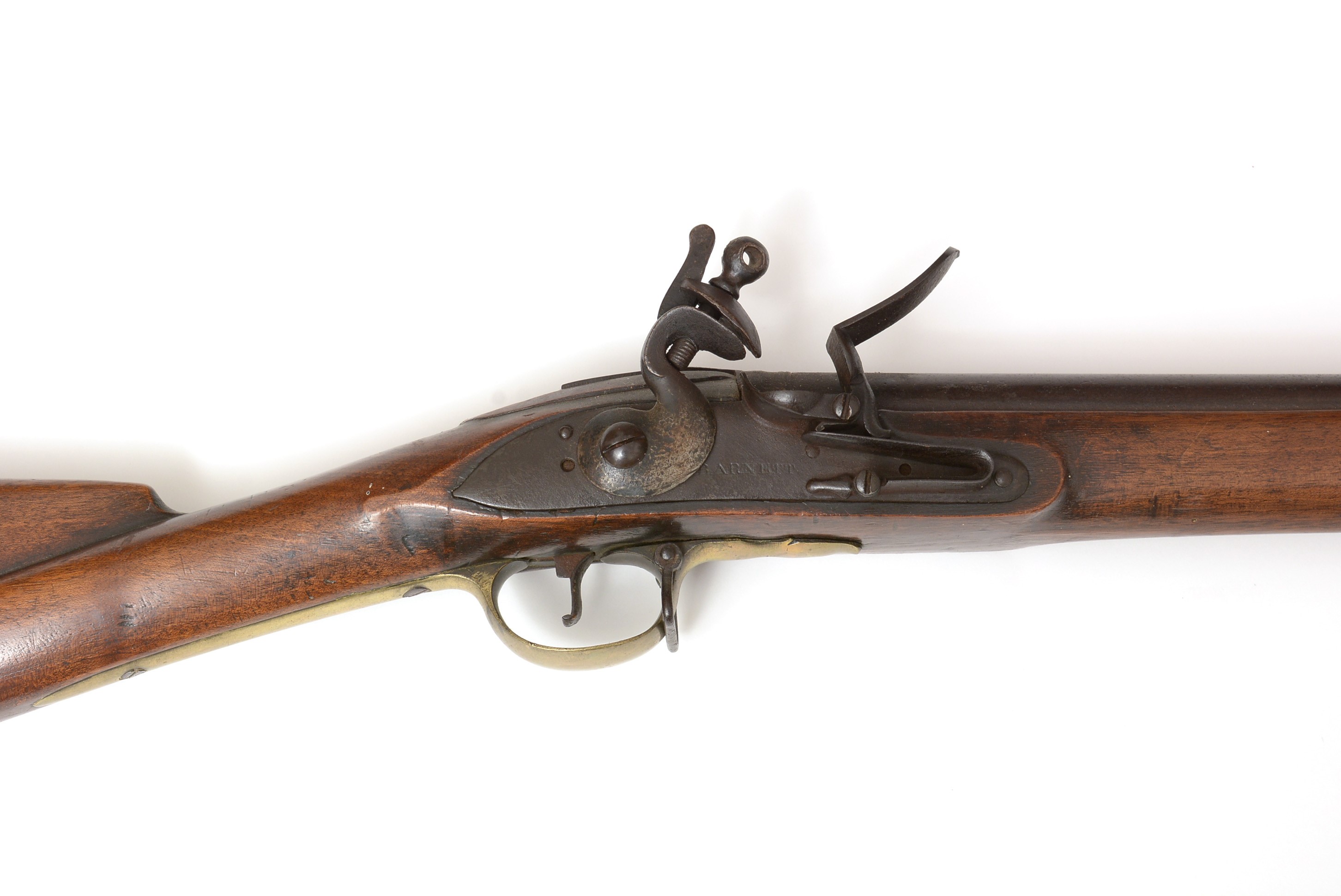 Lot 763 - A 19th Century flintlock musket, by Barnett,