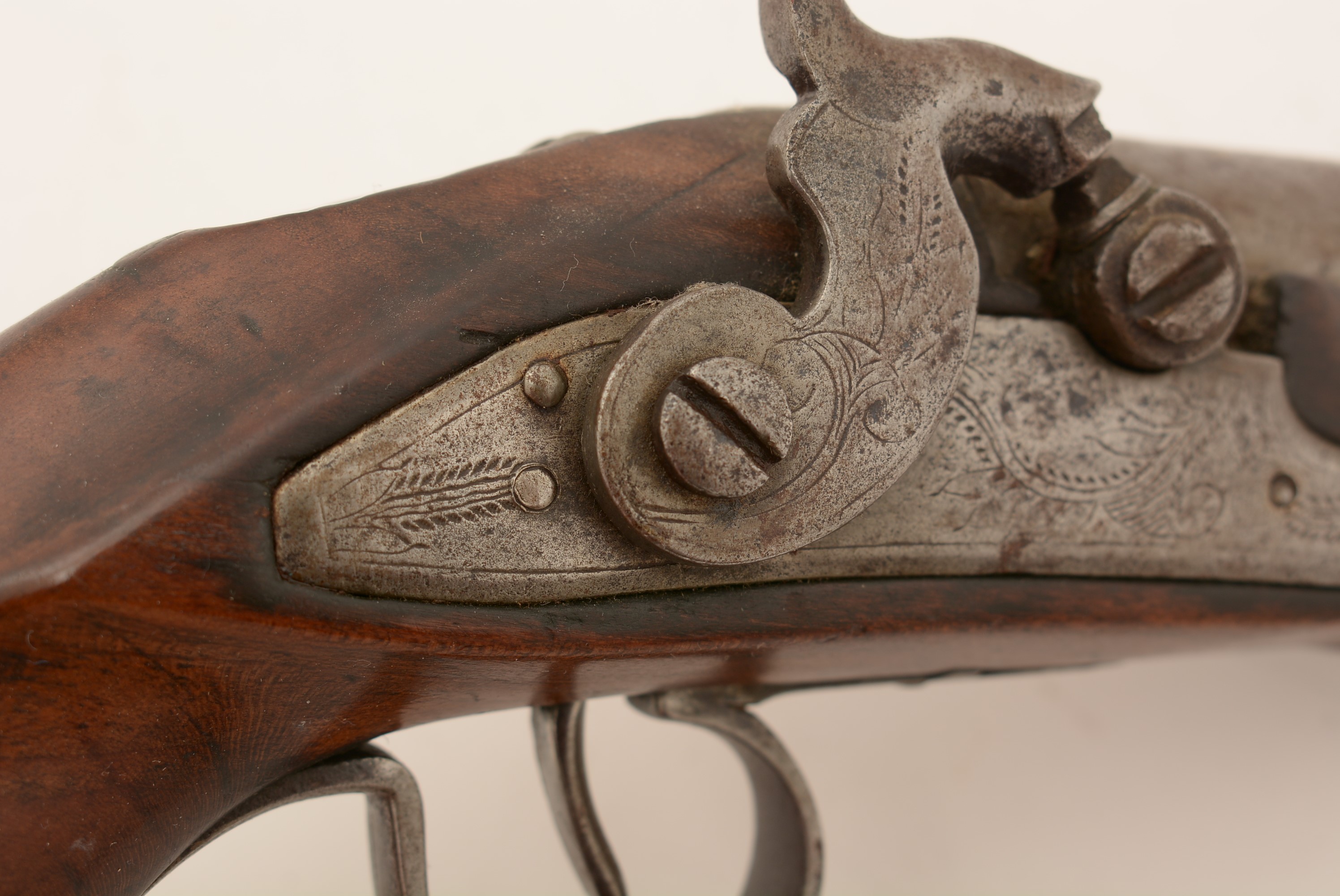 Lot 773 - An early 19th Century percussion pistol,