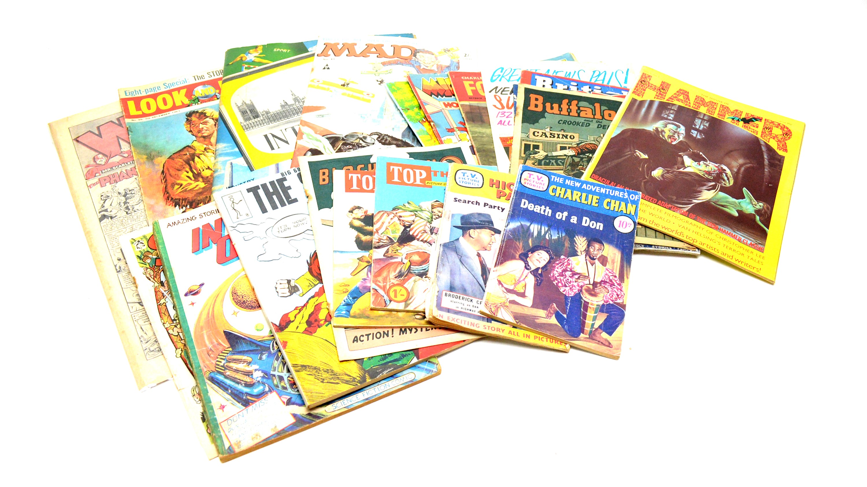 Lot 117 - Vintage British Comics.