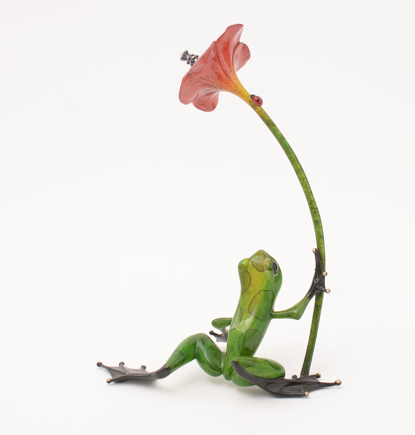 Lot 98 - Frogman sculpture 'Hibiscus'
