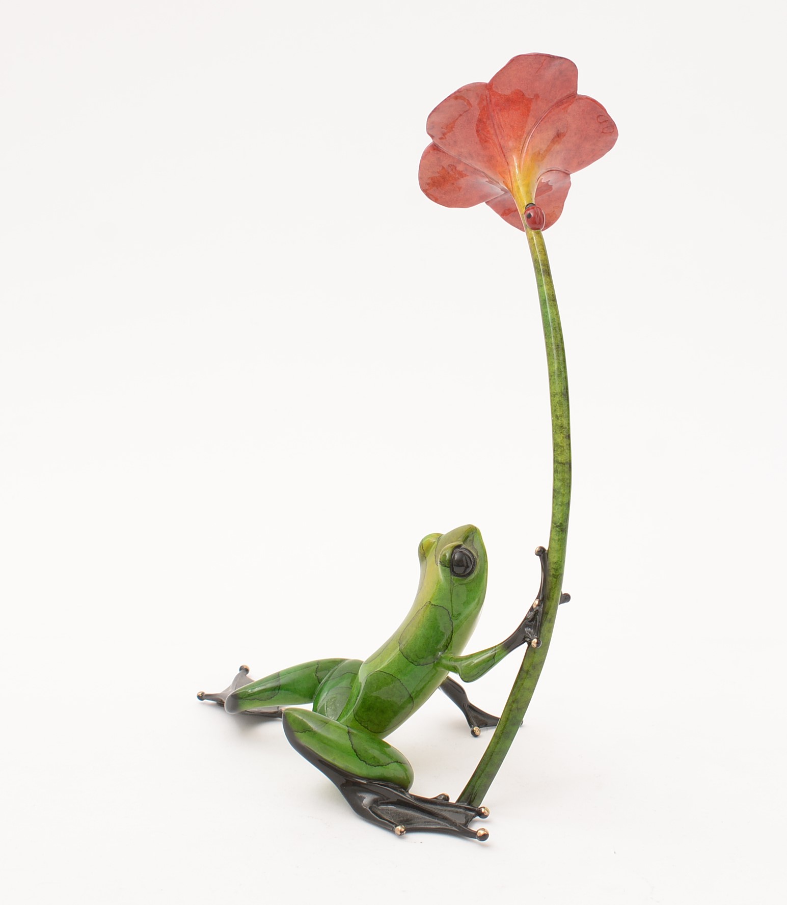 Lot 98 - Frogman sculpture 'Hibiscus'