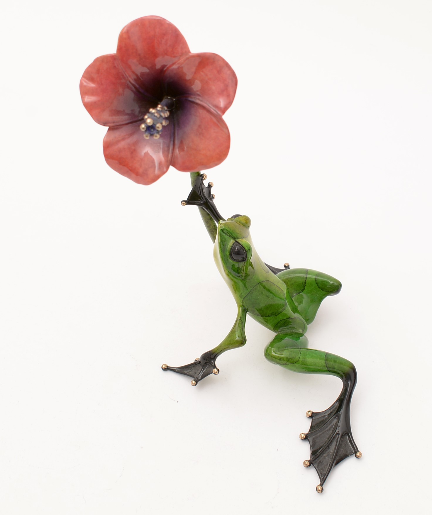Lot 98 - Frogman sculpture 'Hibiscus'