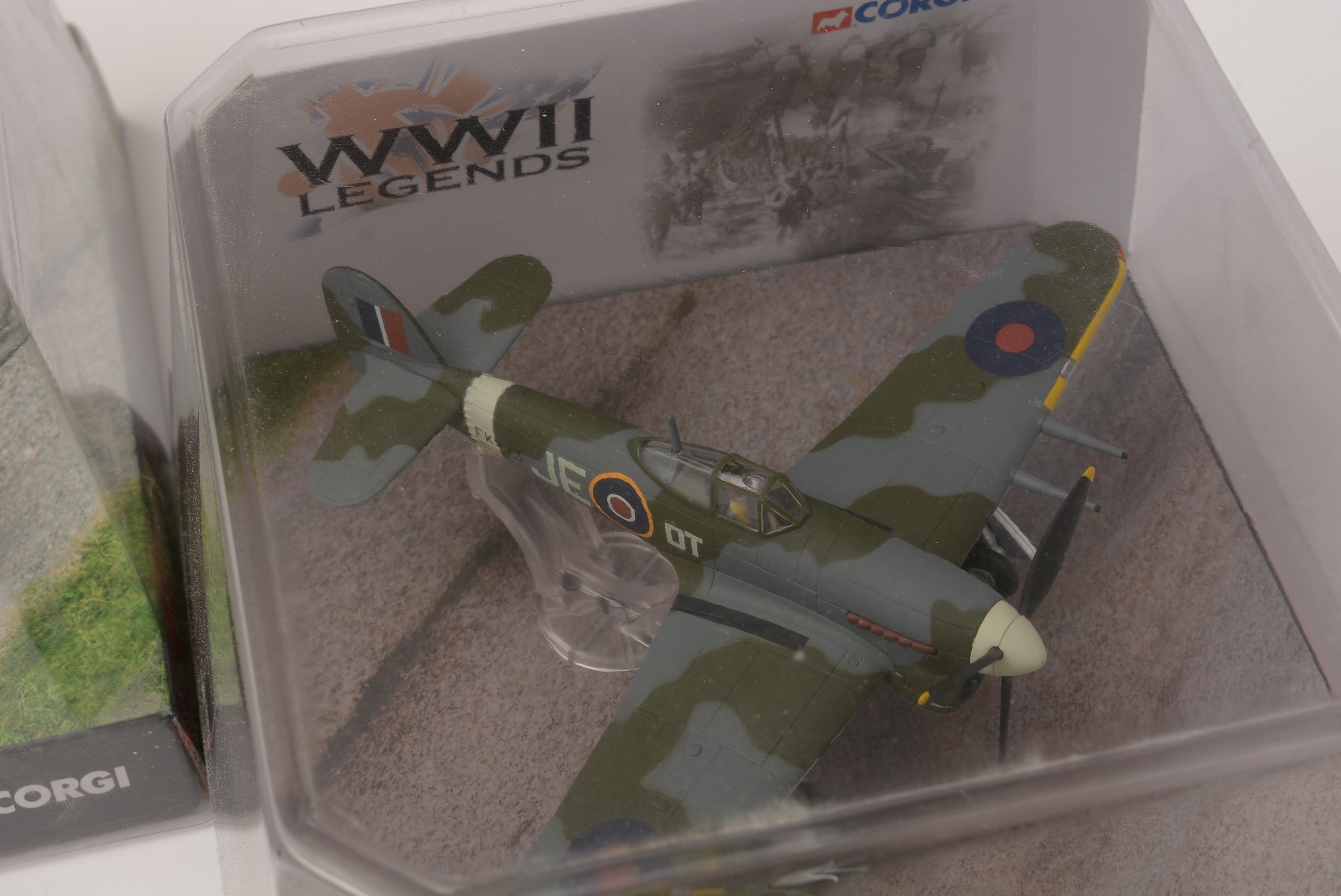Lot 24 - Four Corgi WWII Legends 1.72 scale Model