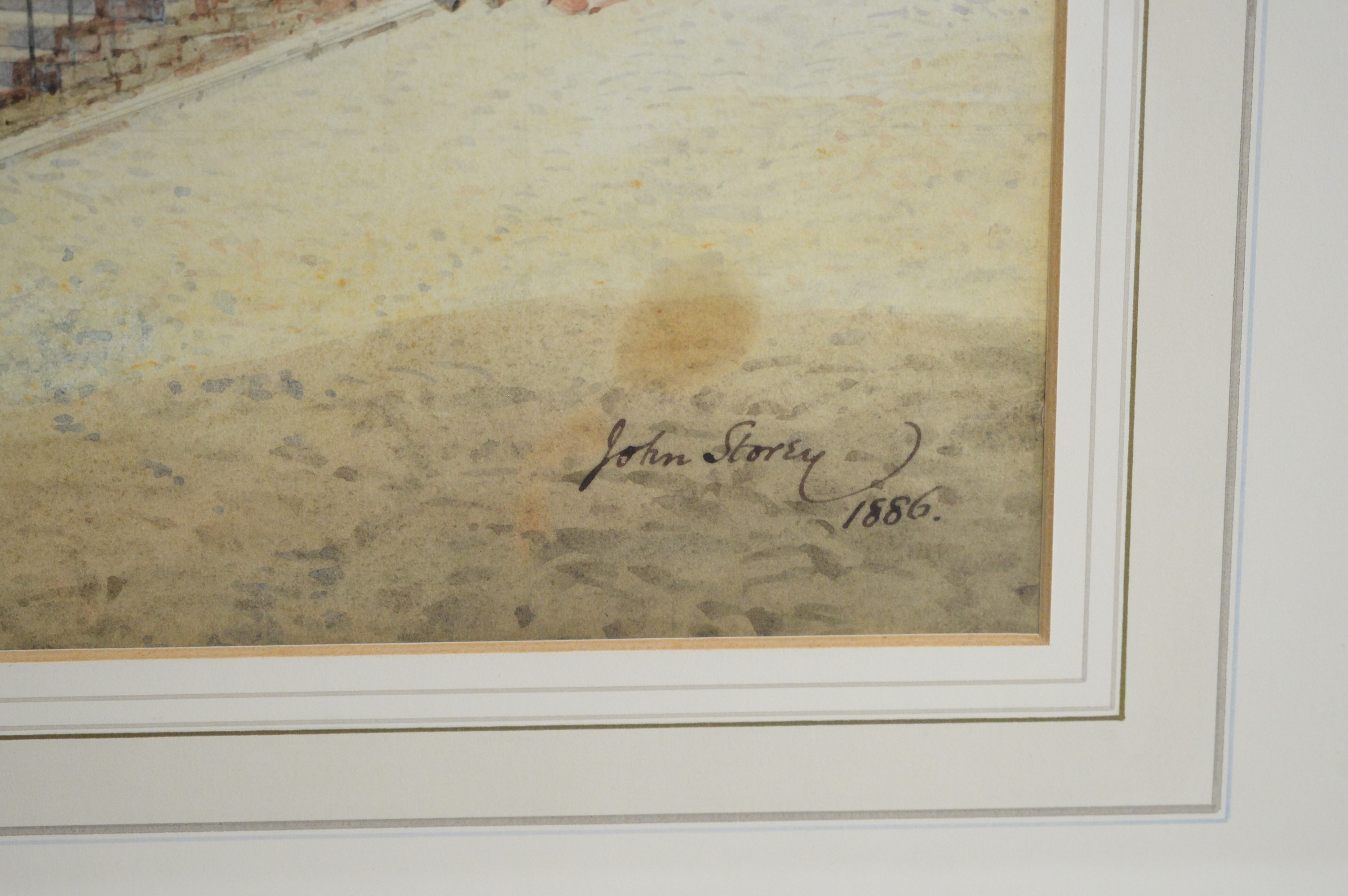 Lot 600 - John Storey - The Bottom of Pilgrim Street,