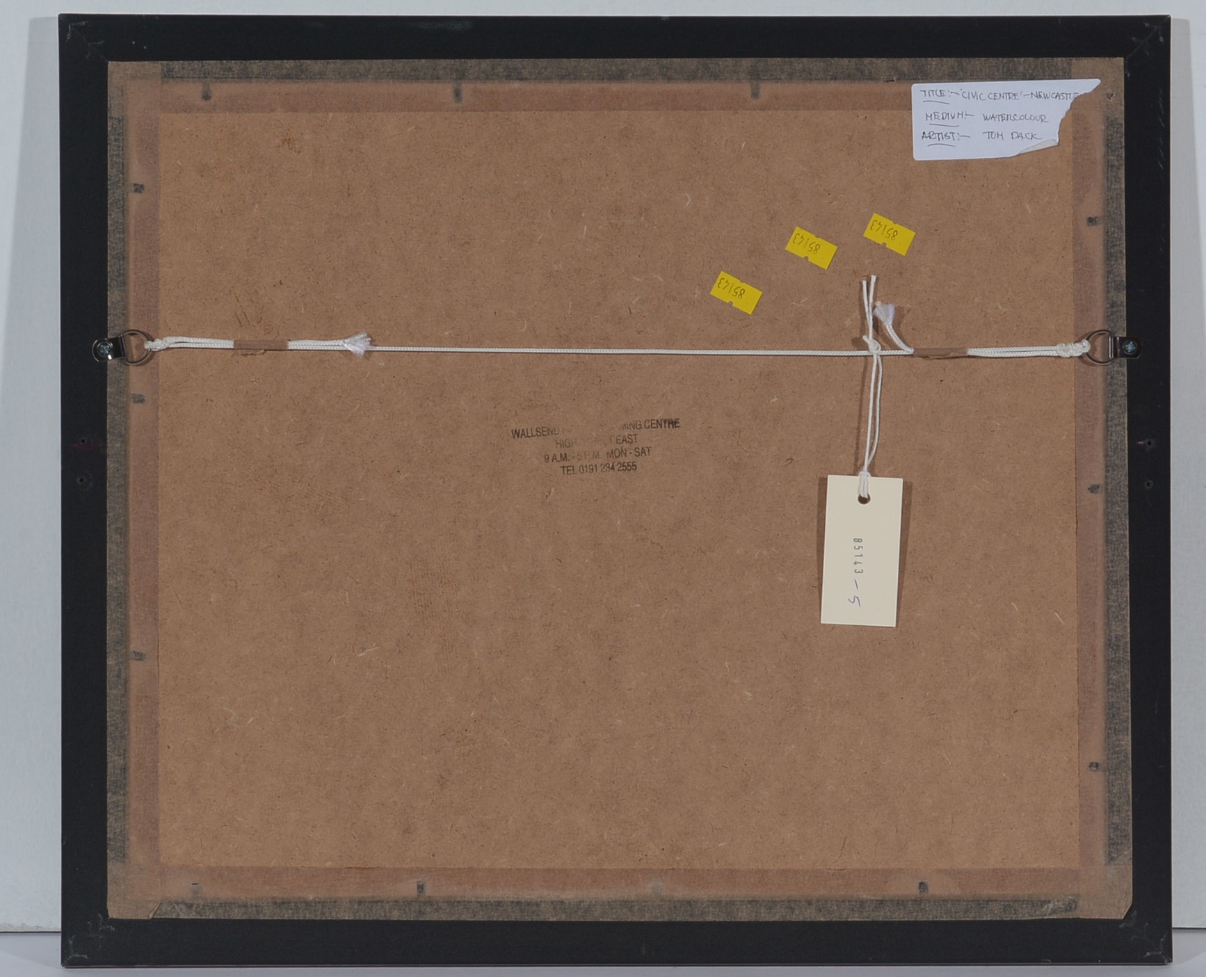 Lot 28 - Tom Dack - Civic Centre | watercolour