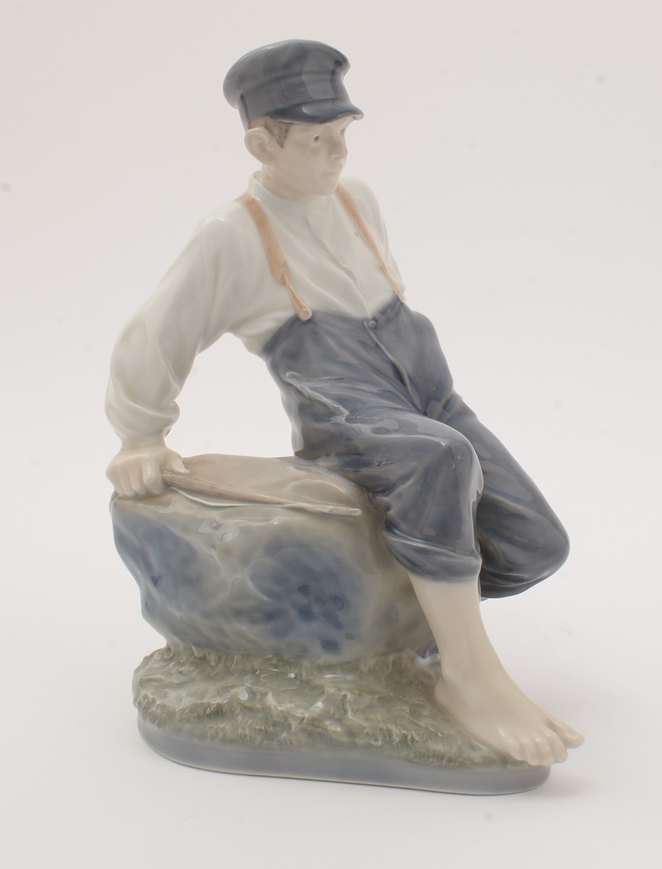 Lot 707 - Royal Copenhagen figure 'Shepherd Boy on