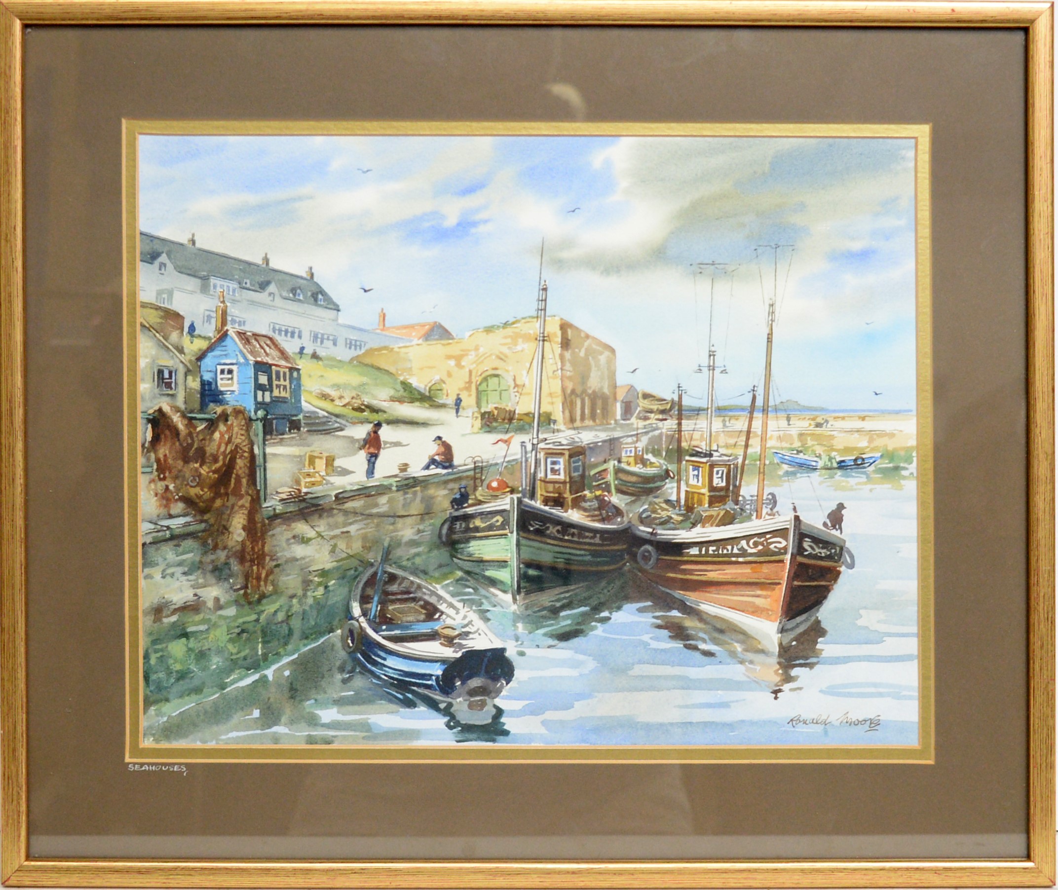 Lot 748 - Ronald Lambert Moore - Seahouses