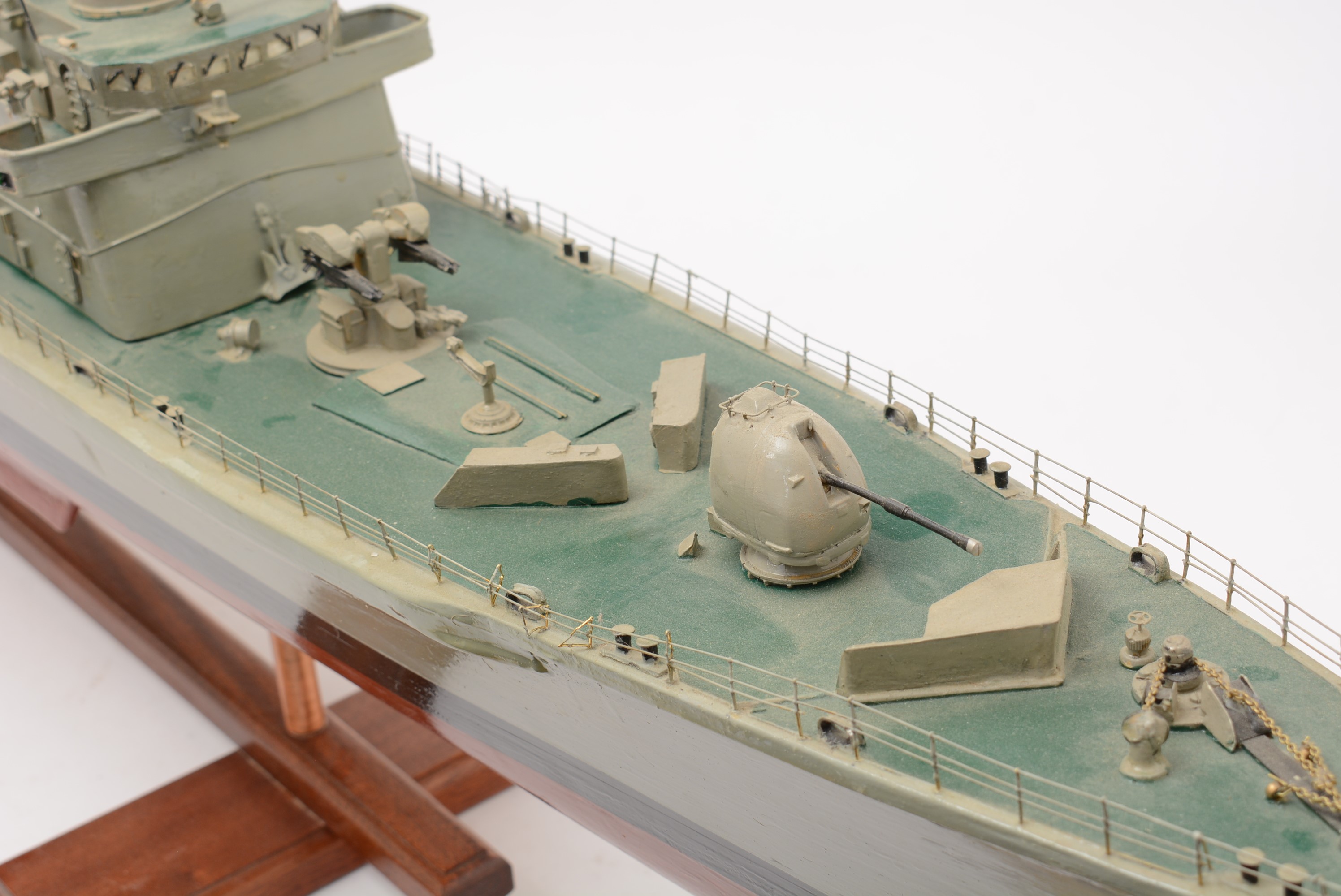 Lot 187 - A motorised model of HMS York, Type 42