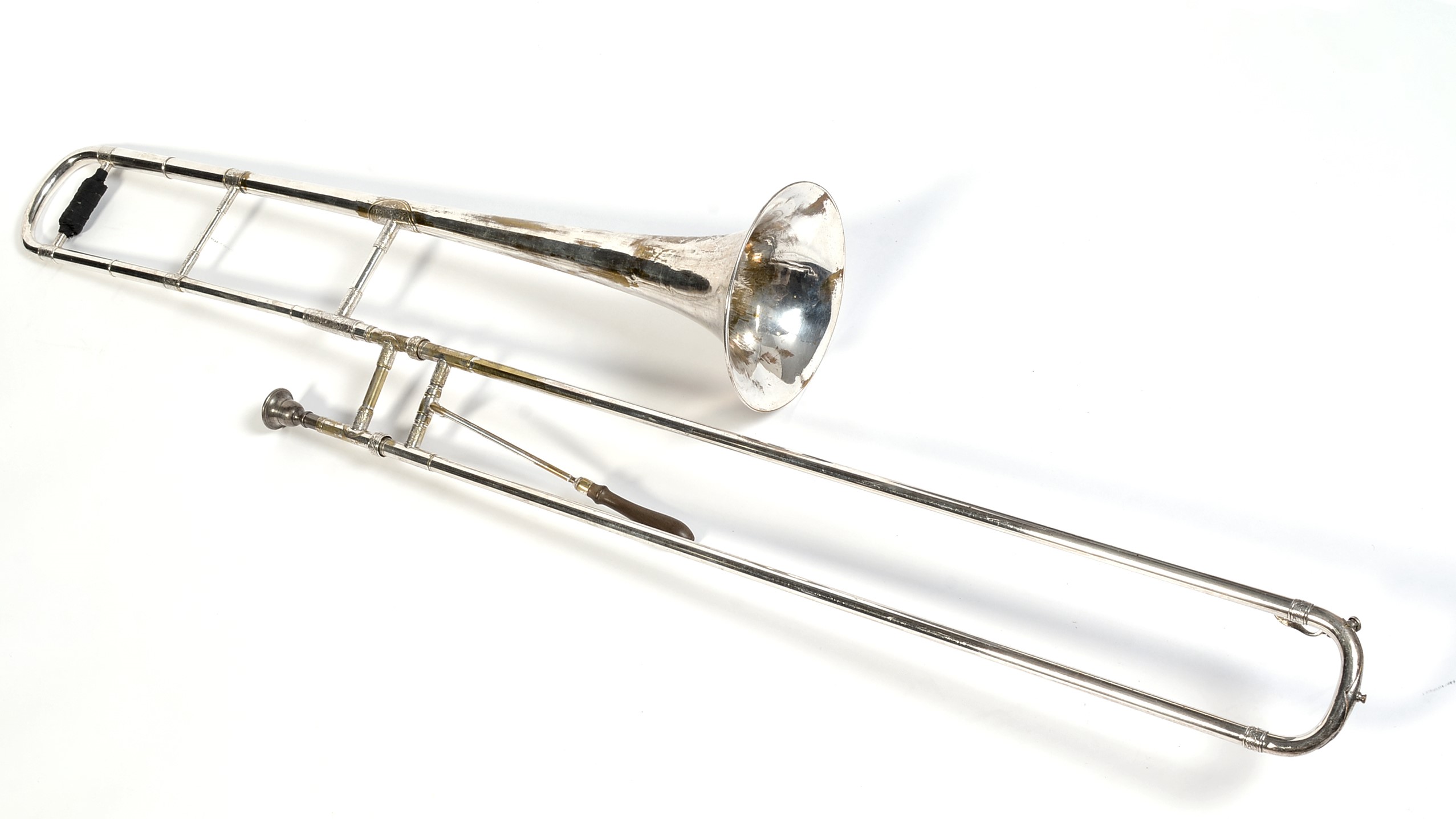 Lot 733 - Boosey and Co Acme model bass trombone