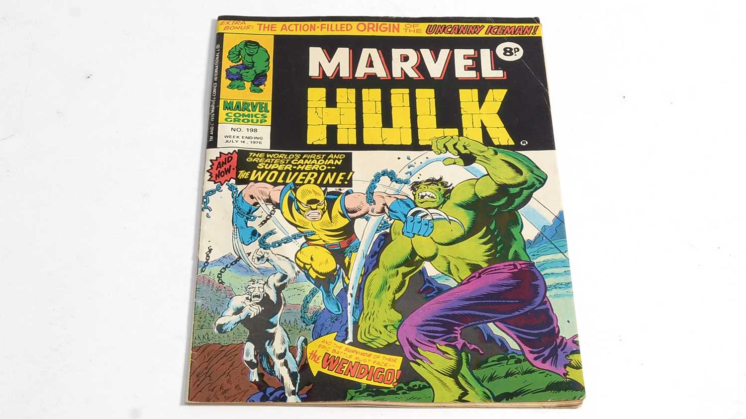 Lot 223 - British Hulk Weekly No. 198
