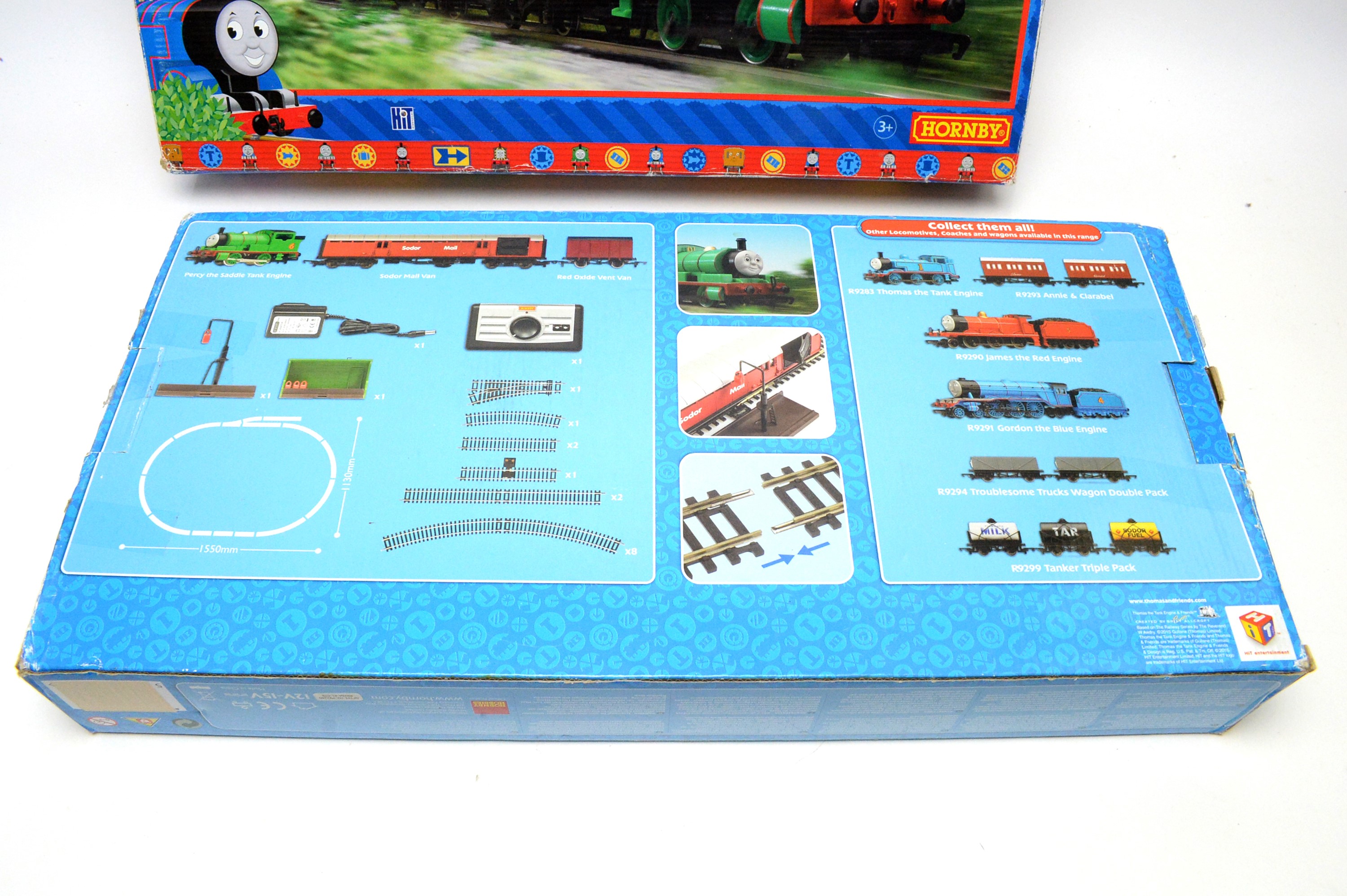 Lot 19 - Two boxed Hornby 'Thomas & Friends' Percy
