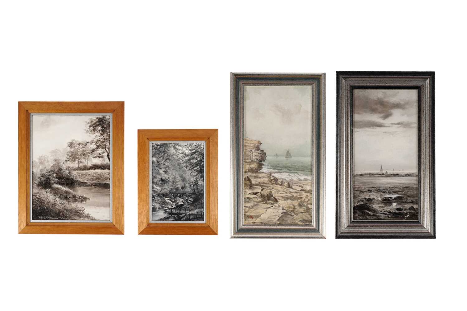 Lot 120 - Anthony Graham - Four Northumbrian Views