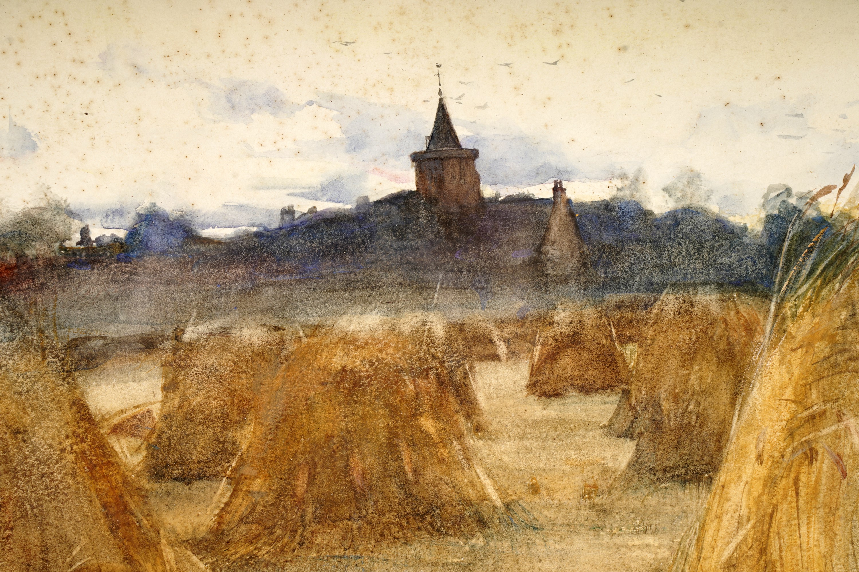 Lot 583 - Otto Theodore Leyde - The Barley Field
