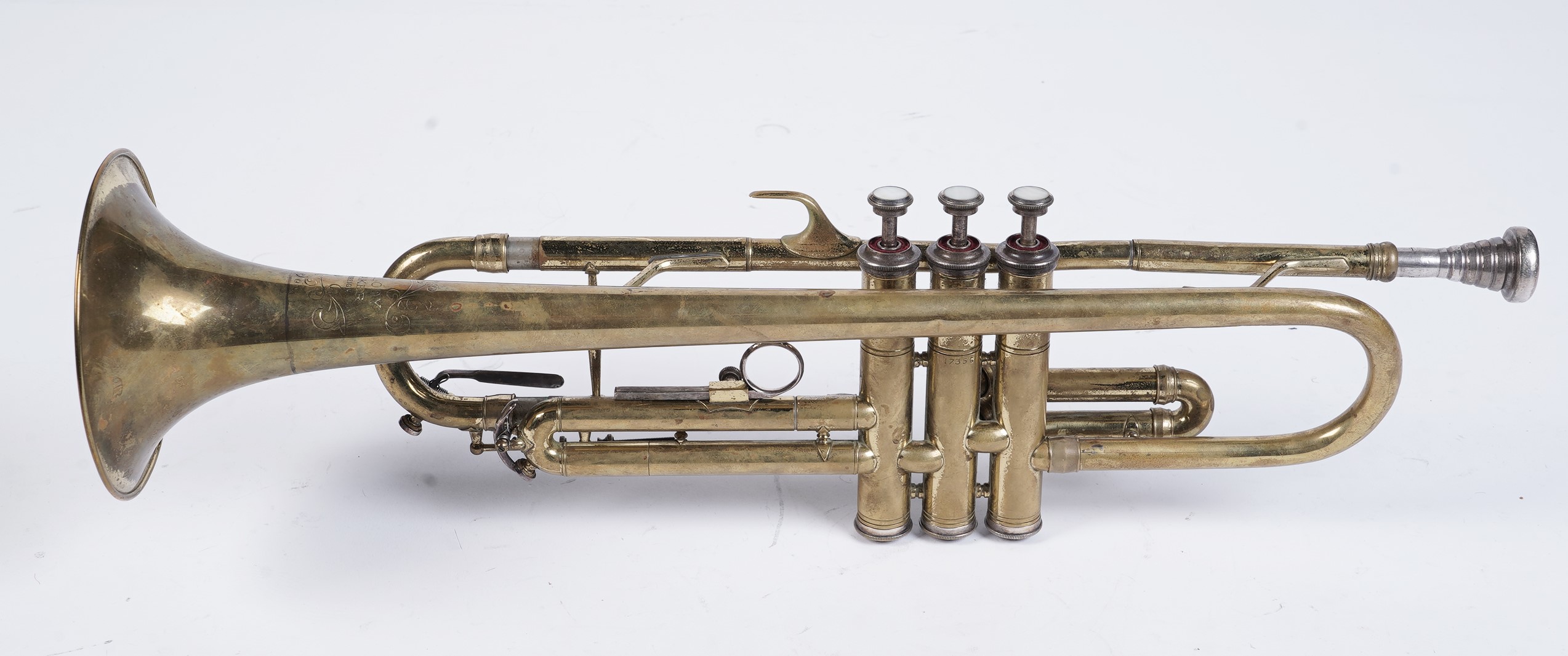Lot 331 - Melody Maker trumpet cased