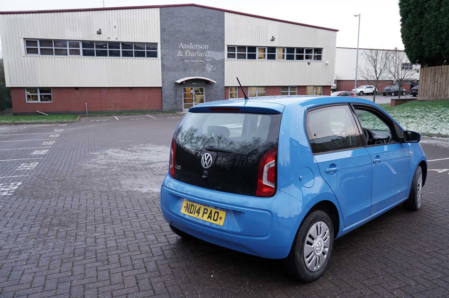 Lot 330 - A Volkswagen Up blue petrol car