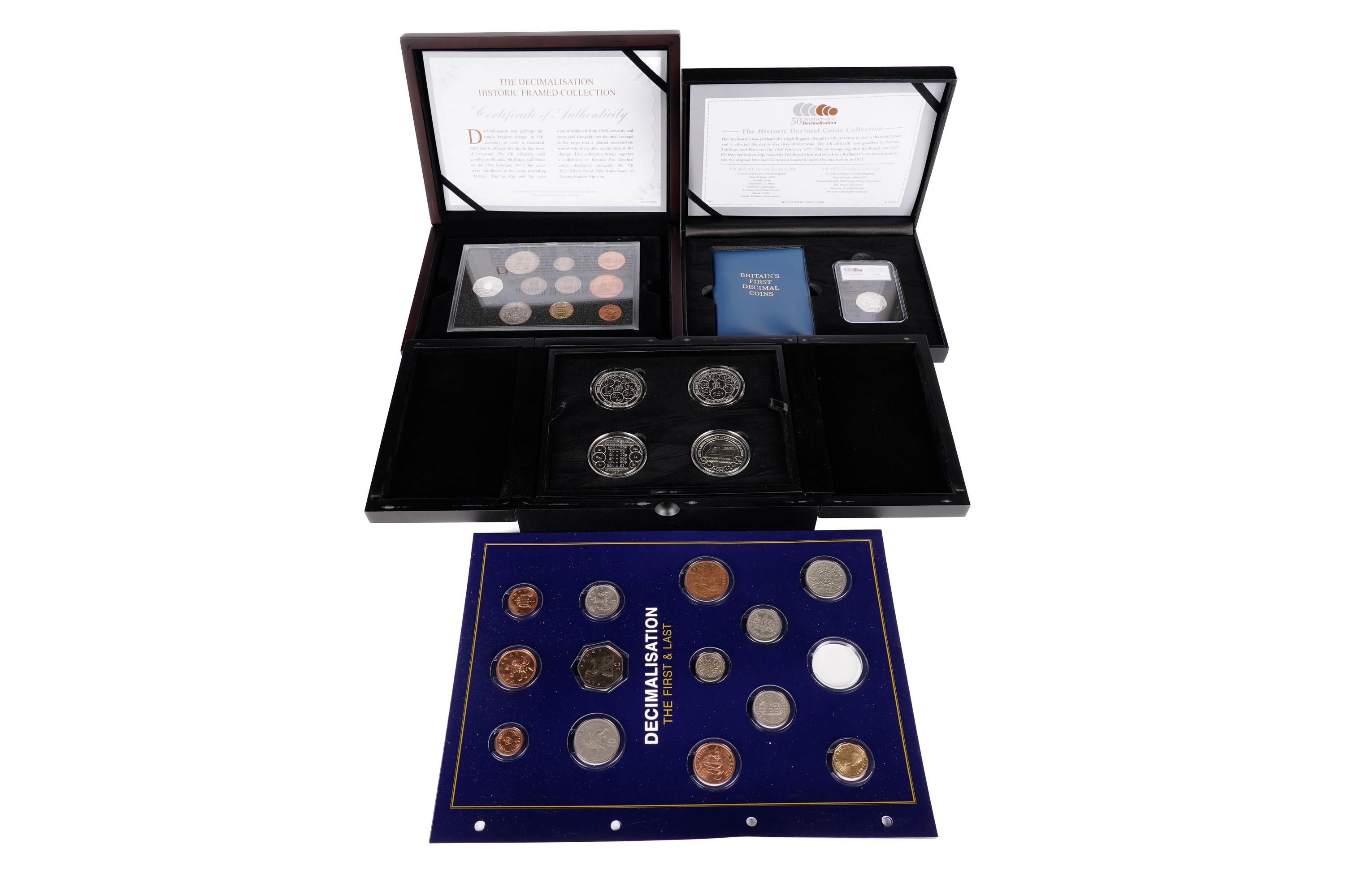 2021 50th ANNIVERSARY OF DECIMALISATION - auctions & price archive