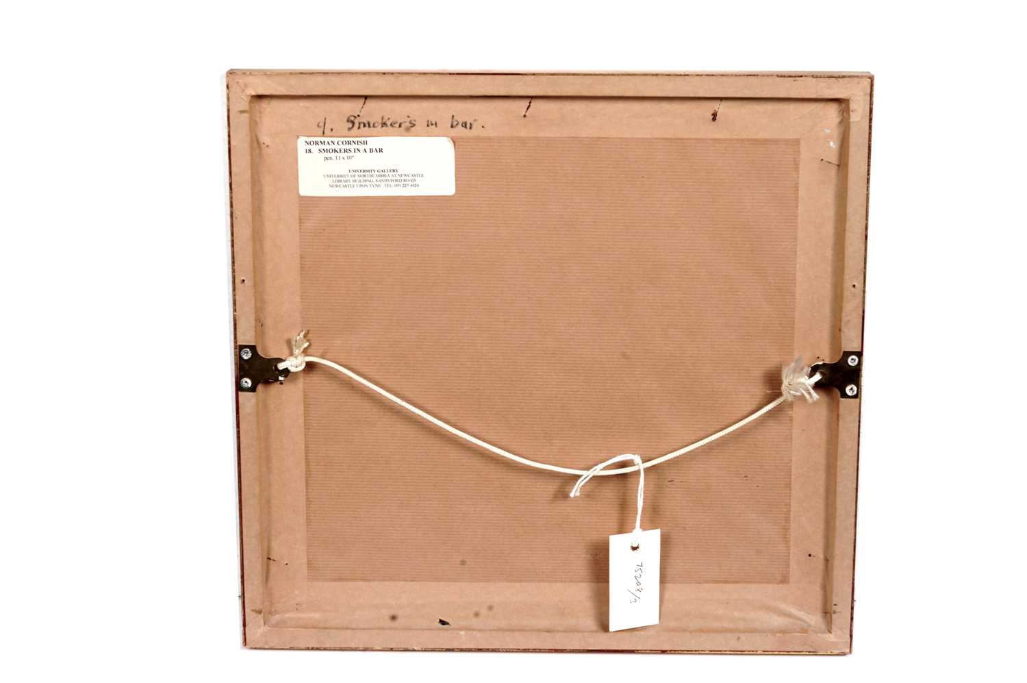 Lot 32 - Norman Stansfield Cornish - Smokers in a Bar