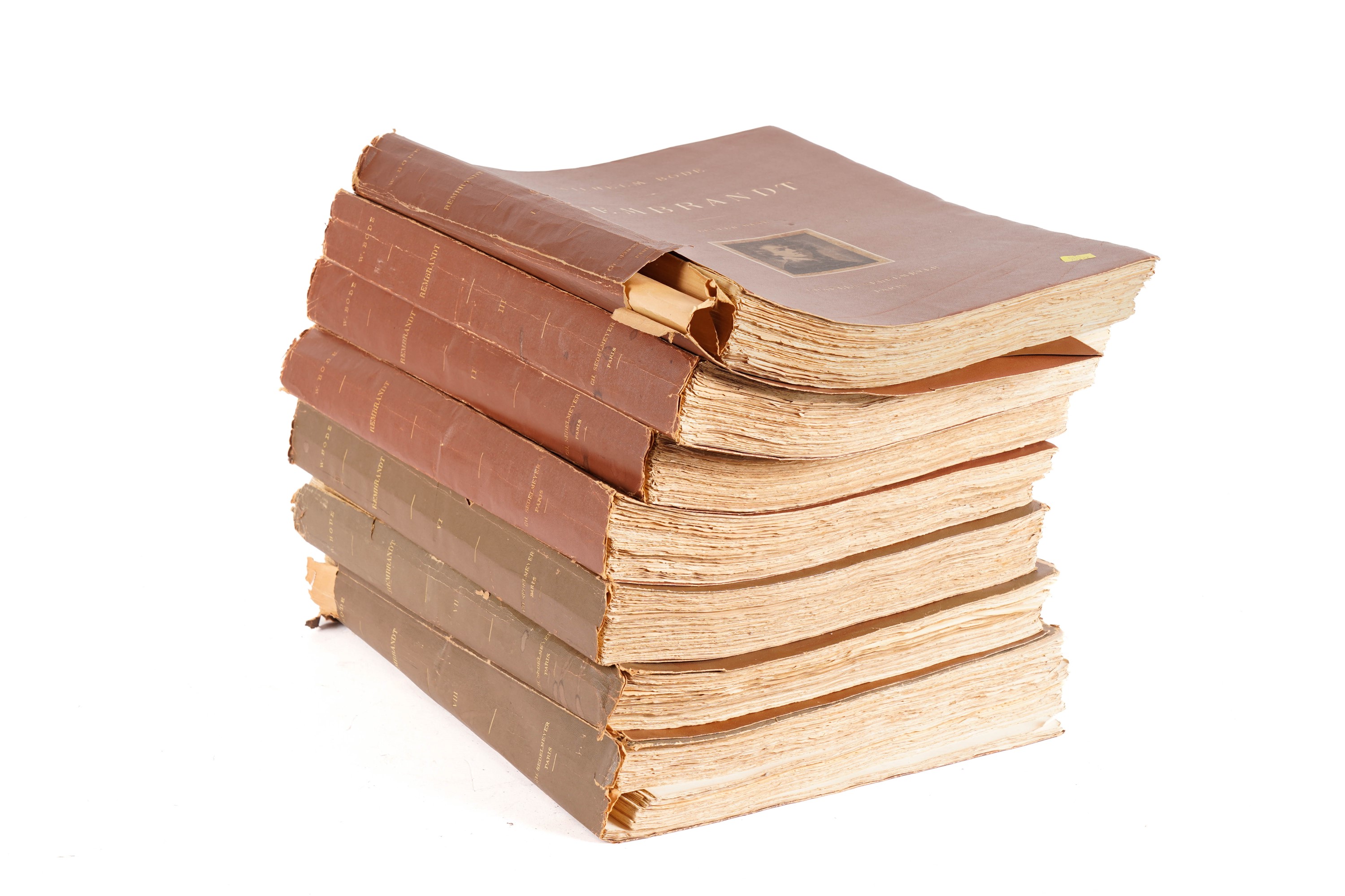 (Bode) Wilhelm, The Complete Work of Rembrandt, History, Description ...