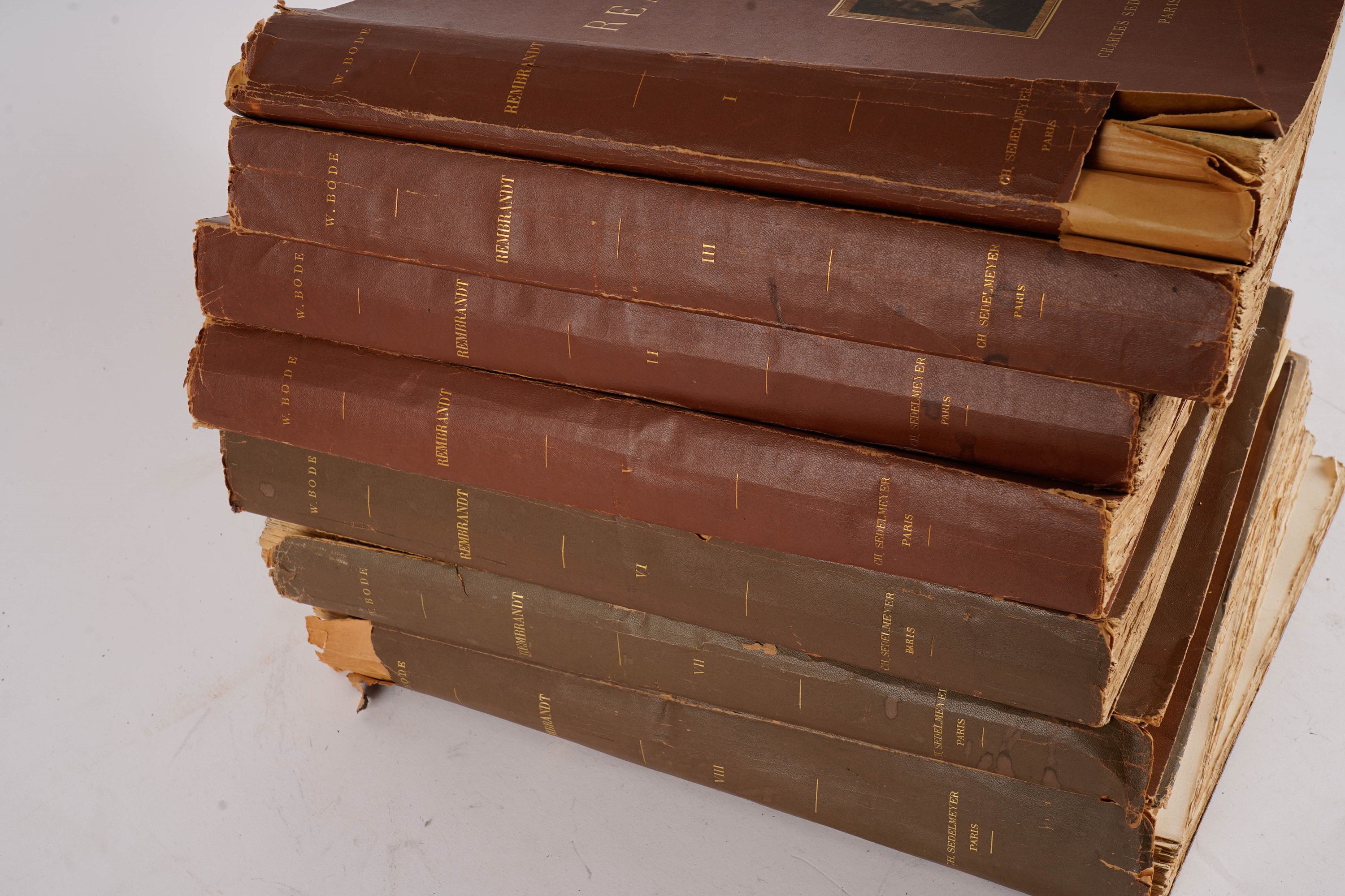 (Bode) Wilhelm, The Complete Work of Rembrandt, History, Description ...