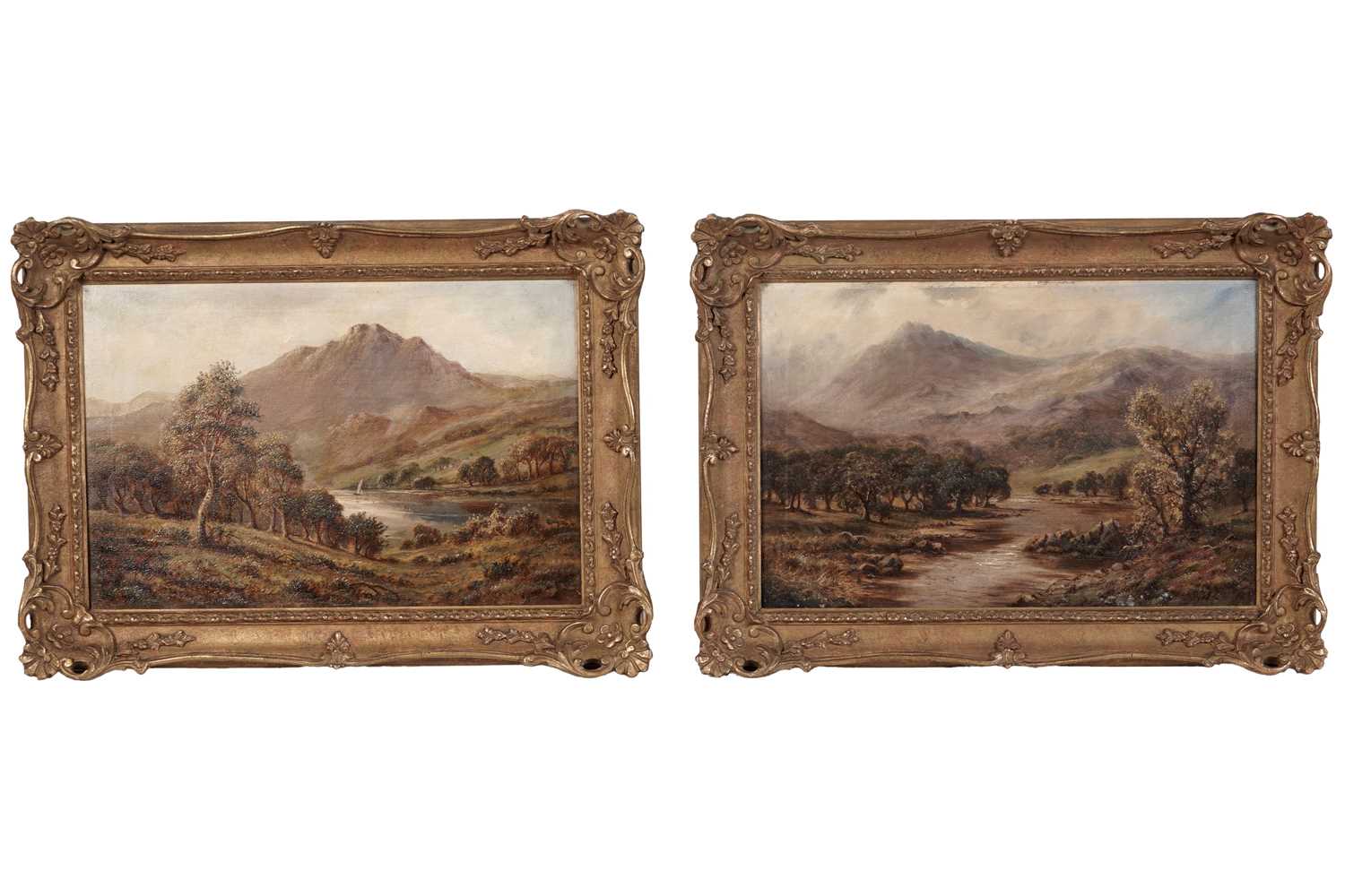 Lot 115 - John Bonny - A pair of Scottish Highland