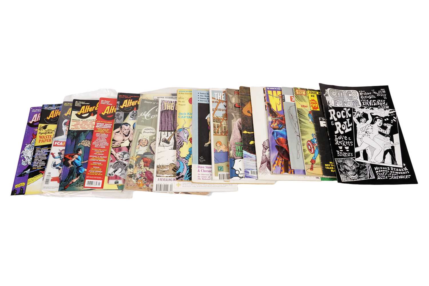 Lot 66 - Fanzines and comics magazines