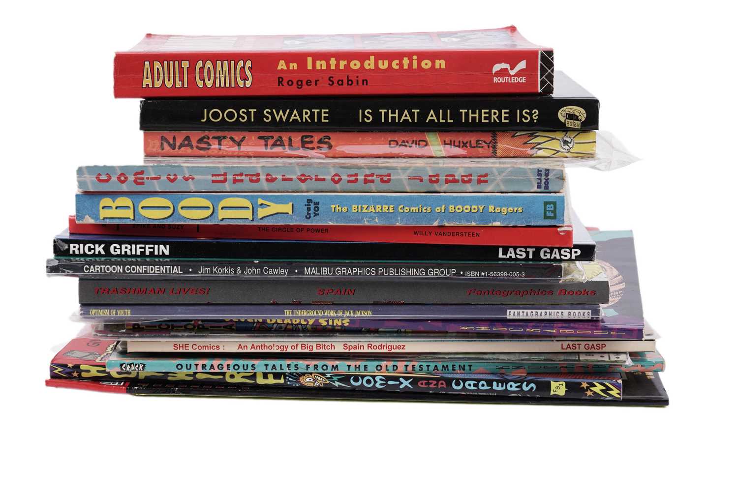 Lot 106 - Underground Comix graphic albums; and books