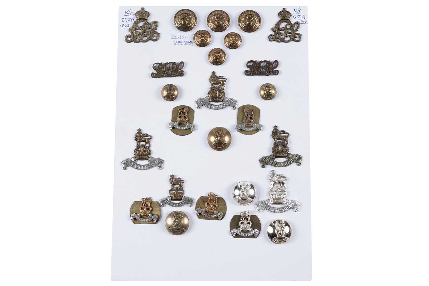 Lot 43 - The Royal Army Pay Corps and the Army Pay