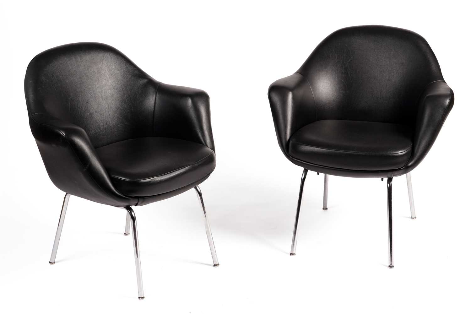 Lot 642 - Tansad: a pair of circa 1960's desk chairs