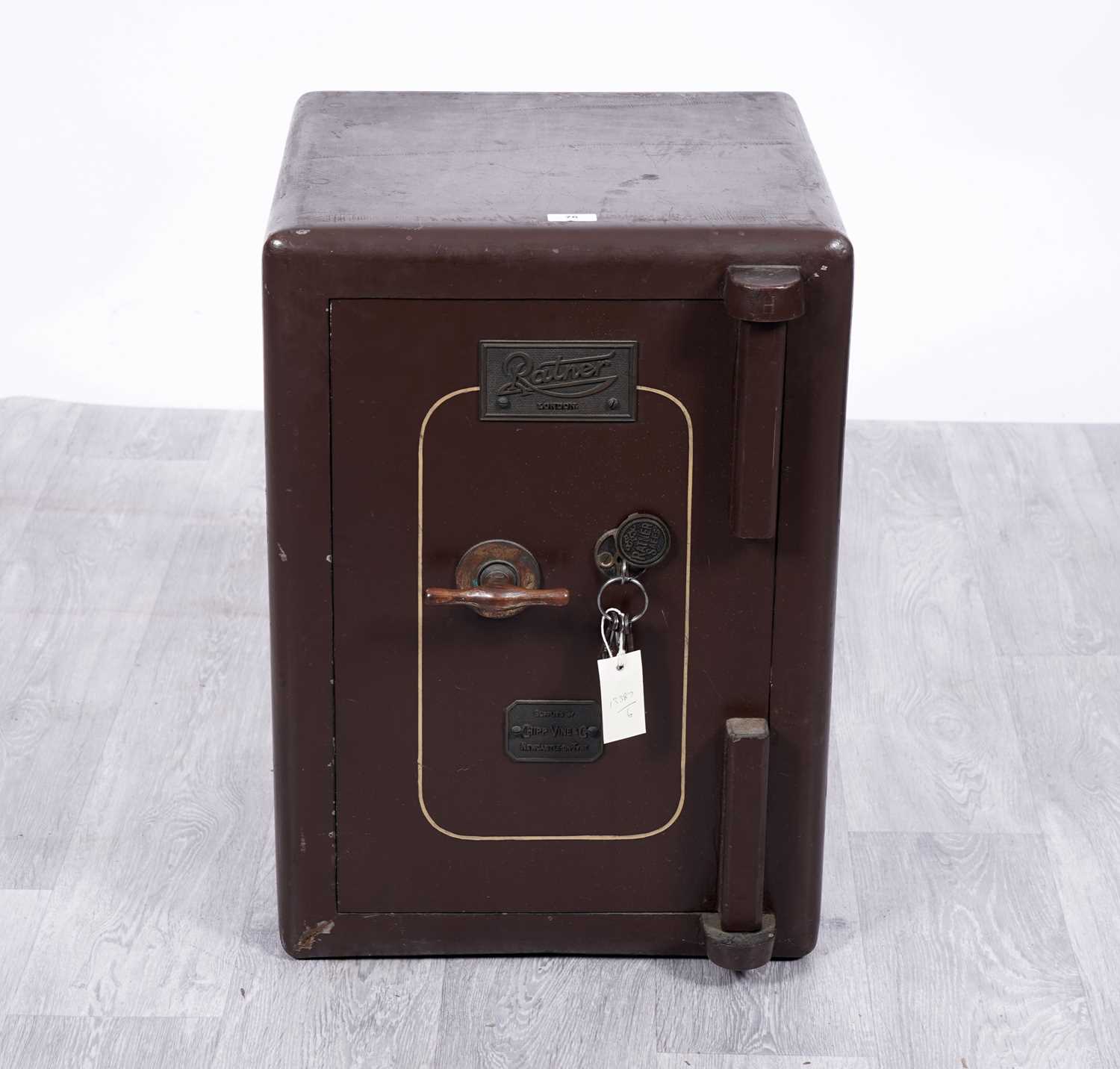 Lot 76 - Ratner Safe Company: a Victorian cast iron