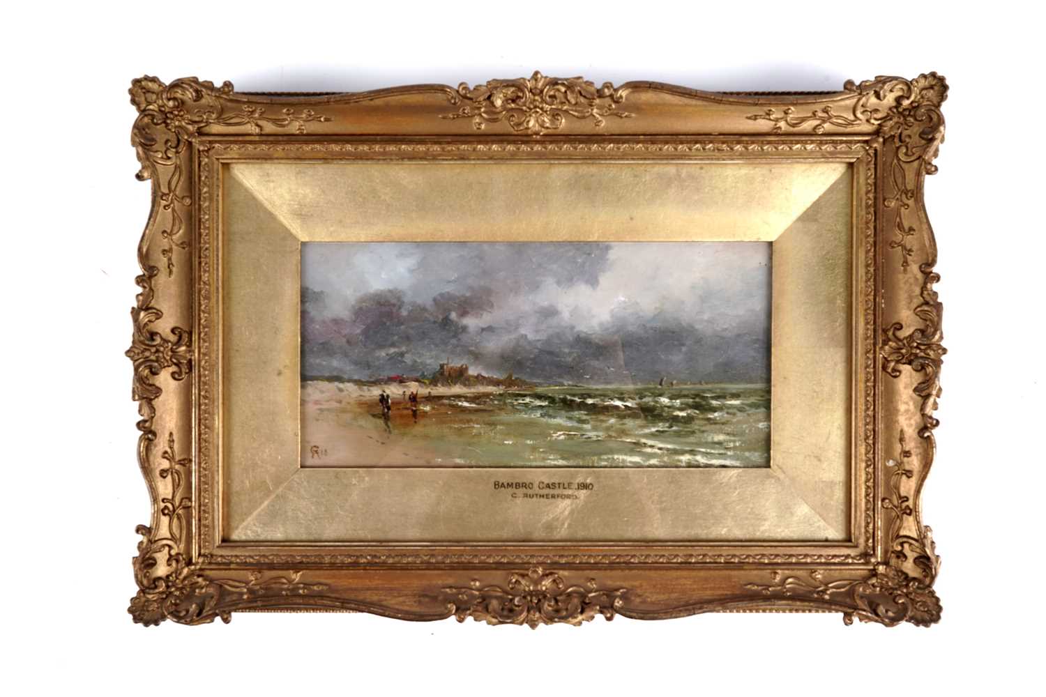 Lot 708 - Charles Rutherford - Bambro Castle | oil