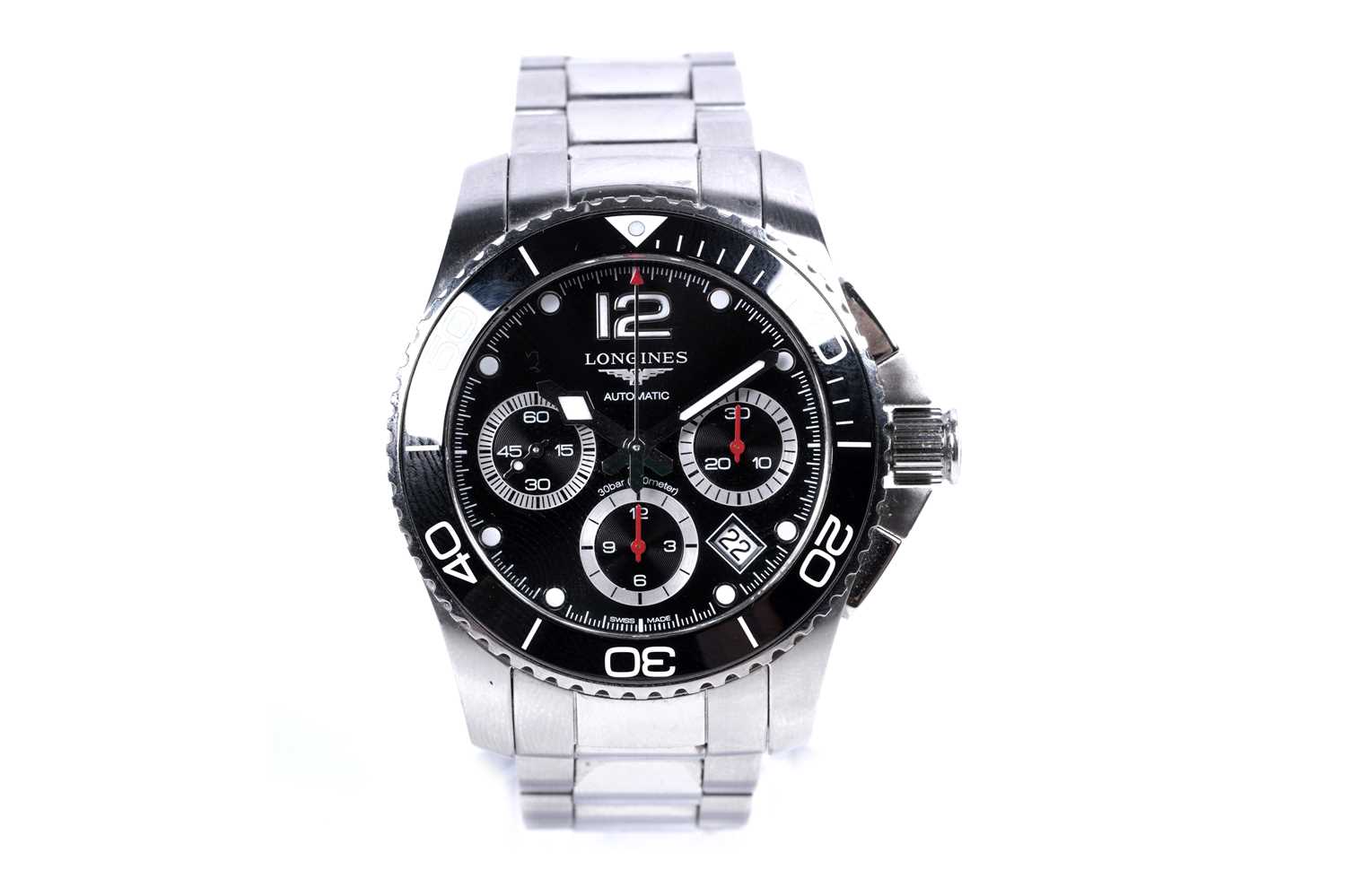 Lot 785 - Longines Hydro Conquest: a stainless steel