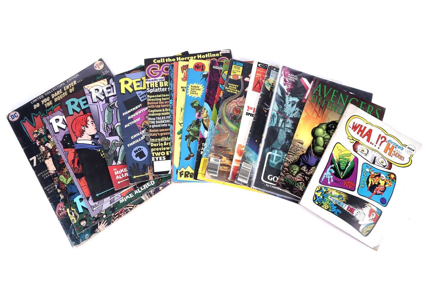 Lot 368 - Comic magazines by Marvel and other