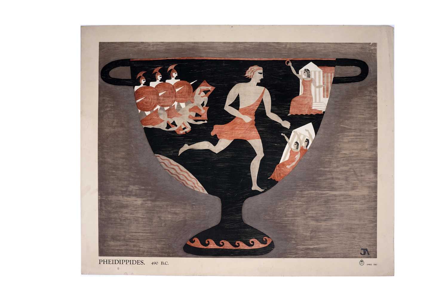 Lot 343 - John Armstrong - Pheidippides 490 BC