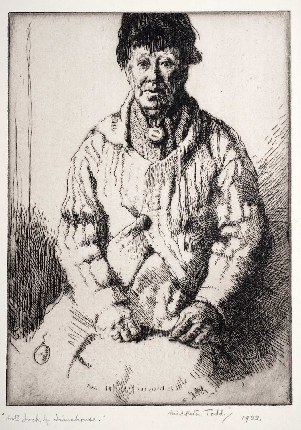 Lot 599 - Arthur Ralph Middleton Todd - Mrs Jock of