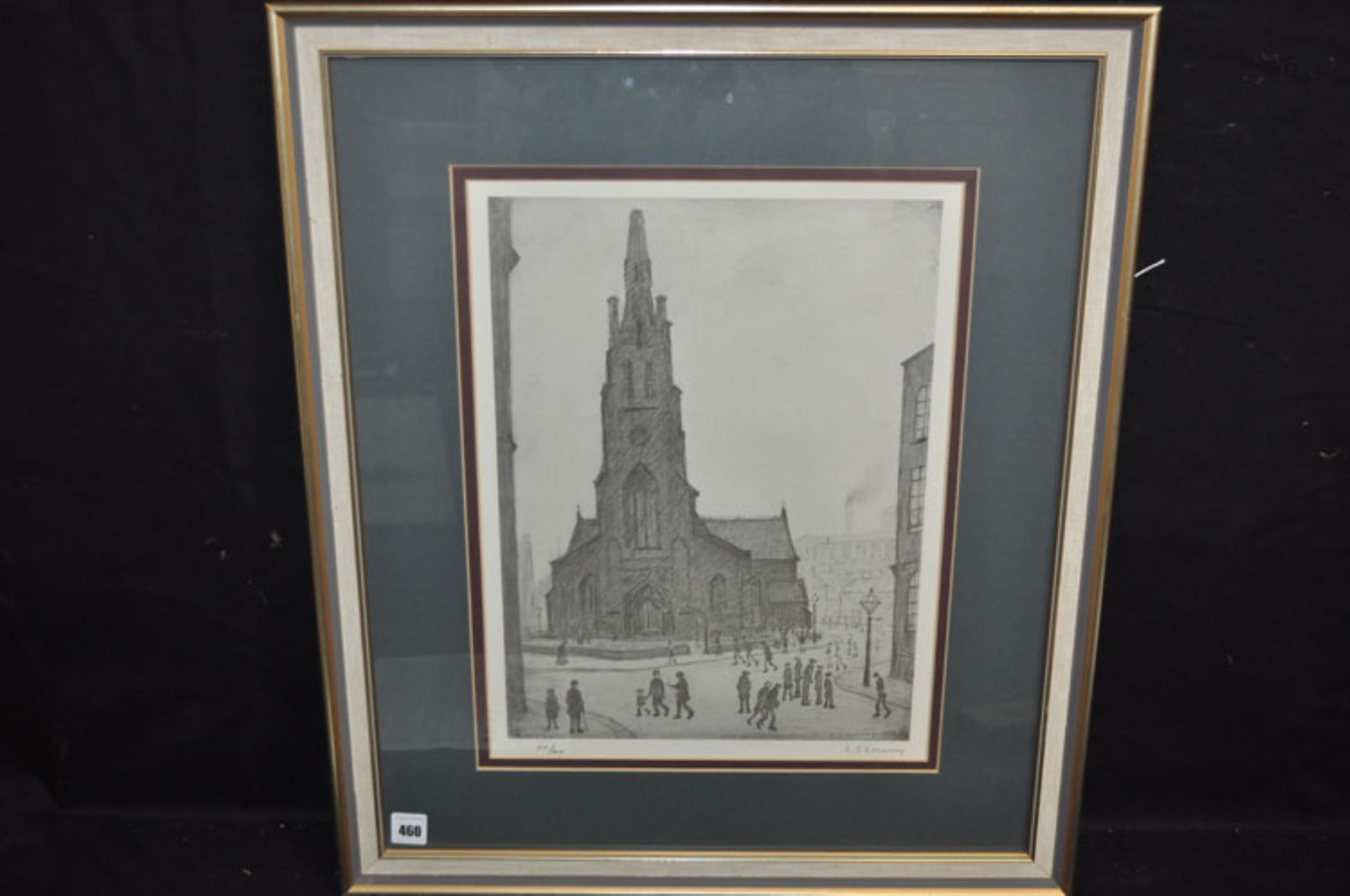 Lot 460 - A limited edition signed print, by Lawrence