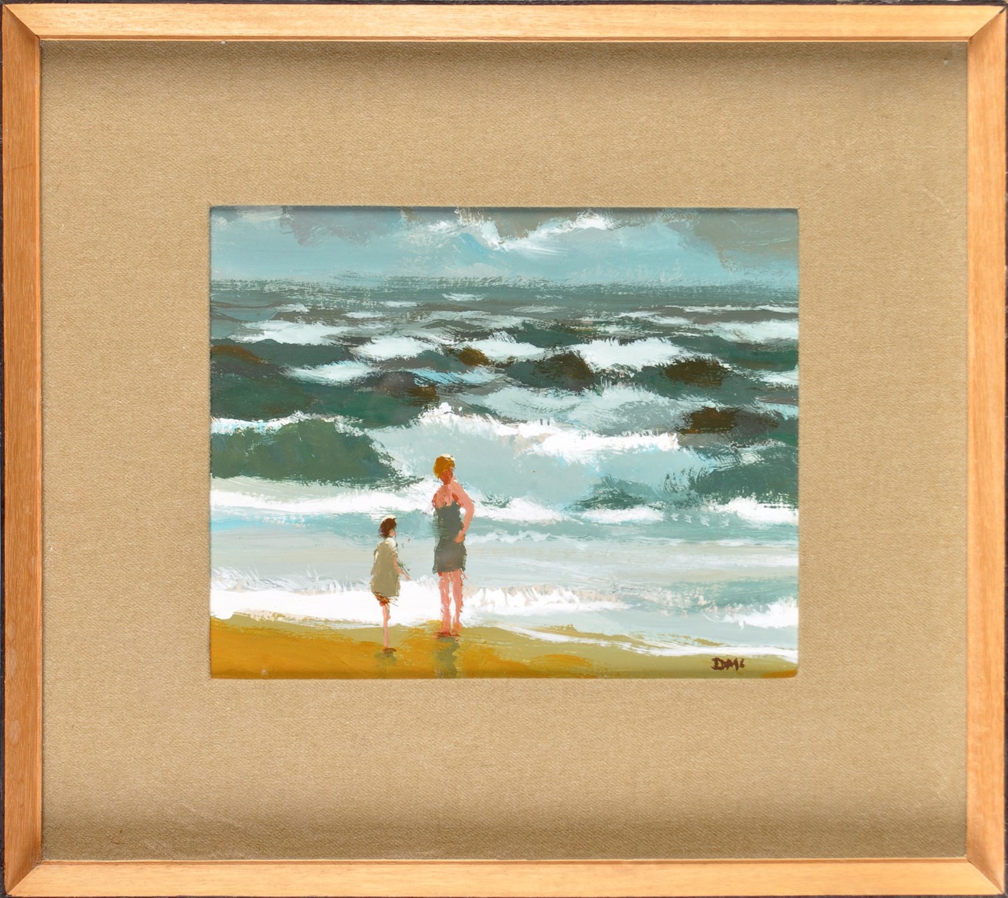 Lot 181 - Donald McIntyre (1923-2009) ''TWO FIGURES ON