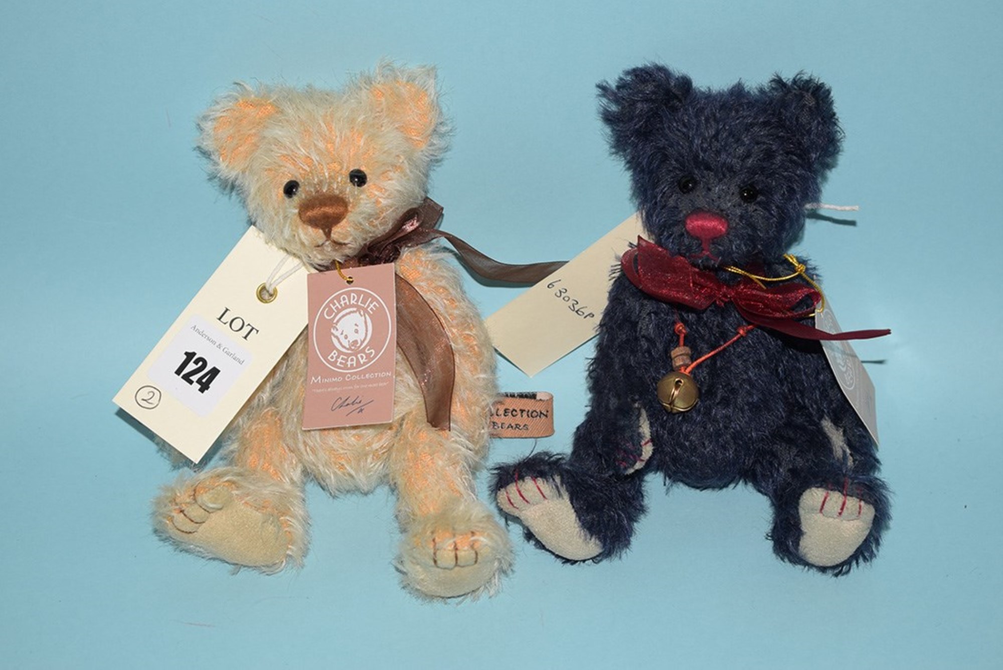Lot 124 - Charlie Bears: Minimo Collection, Peanut,