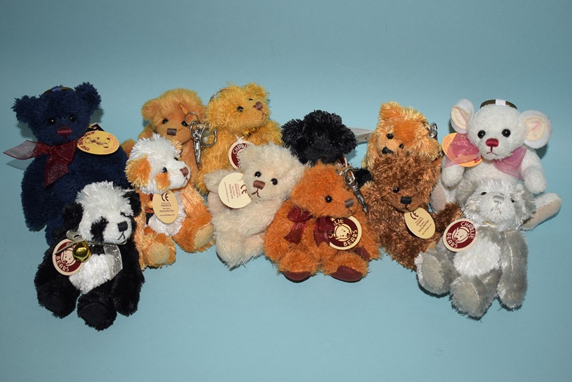Lot 131 - Charlie Bears: Key Ring, Andrew; Bronte;